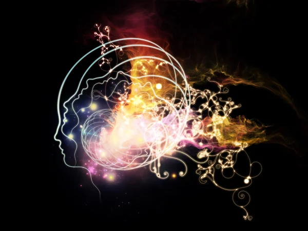 Energy of Inner Thoughts — Stock Photo © agsandrew #34727791