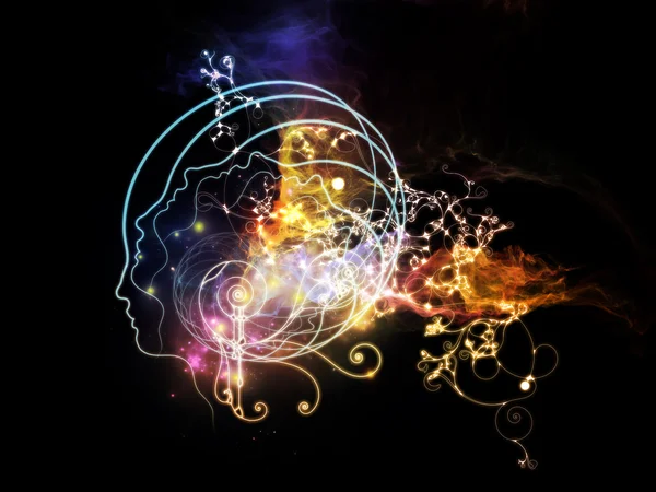 Energy of Inner Thoughts — Stock Photo © agsandrew #34727791