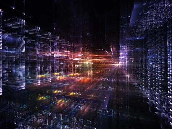 Lights of Urban Abstraction - Stock Image - Everypixel