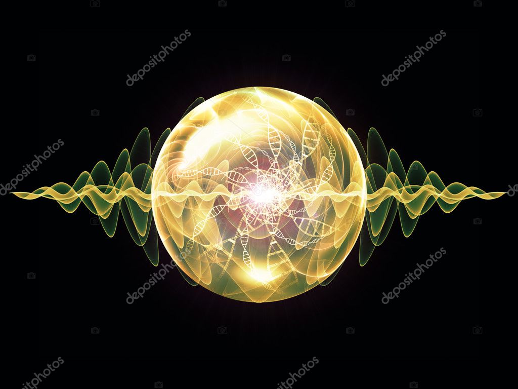 Visualization of Wave Particle Stock Photo by ©agsandrew 35632363