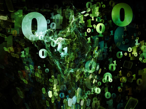 Universe of Numbers — Stock Photo © agsandrew #38680065