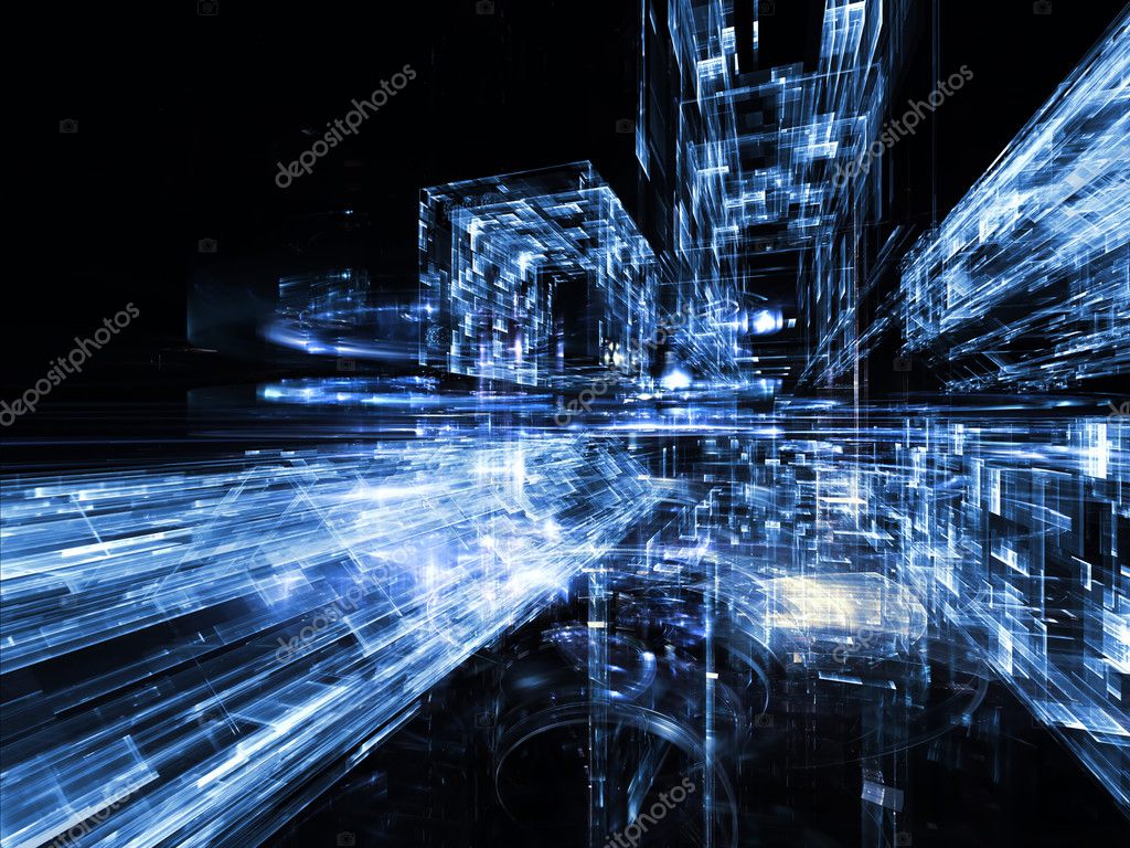 Future Industry — Stock Photo © agsandrew #44991263 Future Industry — Stock Photo © agsandrew #44991263