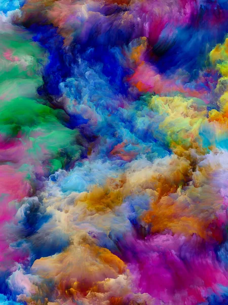 Paint Dynamic. Color Dream series. Creative arrangement of gradients ...