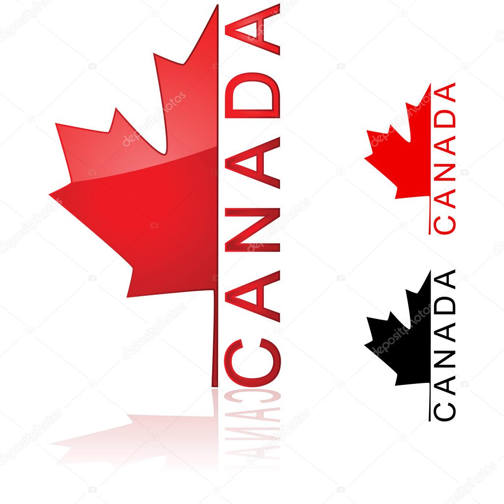 Canadian icon Stock Vector by ©bruno1998 39774625