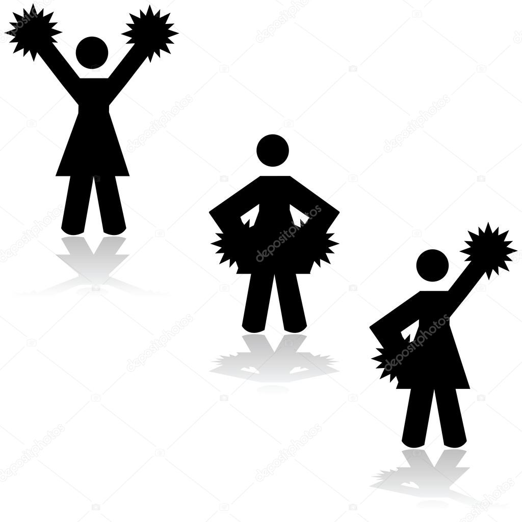 Cheerleader Stock Vector by ©bruno1998 #42873965
