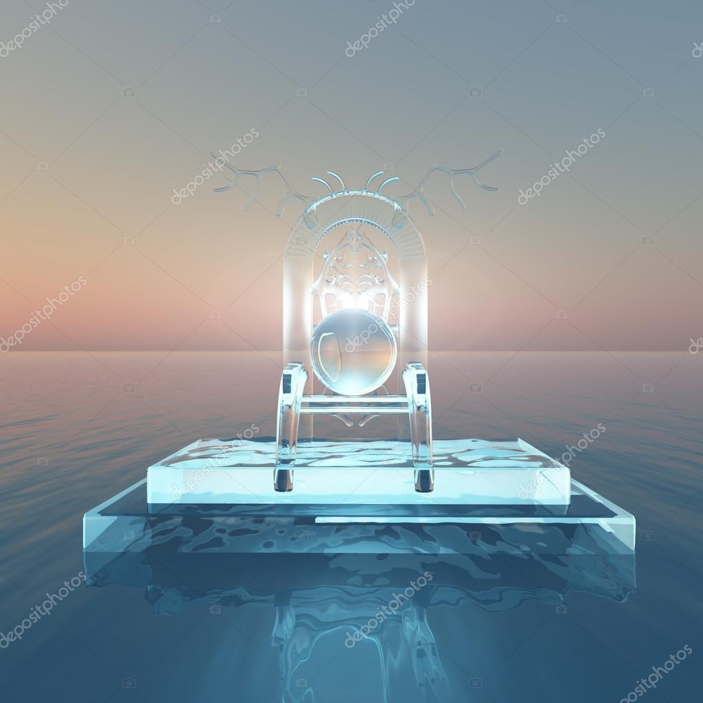 Throne of light over water Stock Photo by ©truelight 32623417