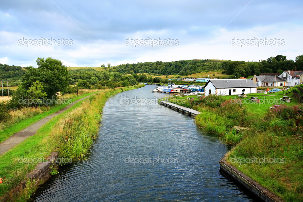 Forth and Clyde Canal, Scotland — Stock Photo © Julietart #33278955