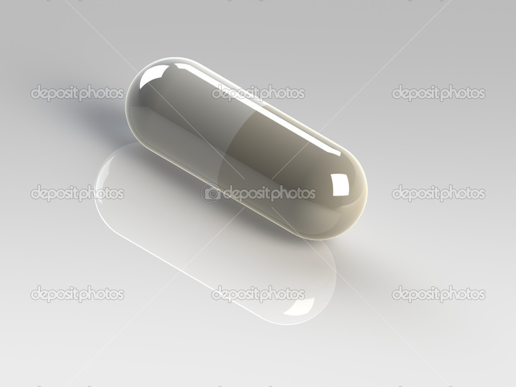 Grey pills — Stock Photo © fotoduki #12940585