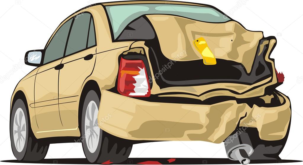 Smashed Car Clipart