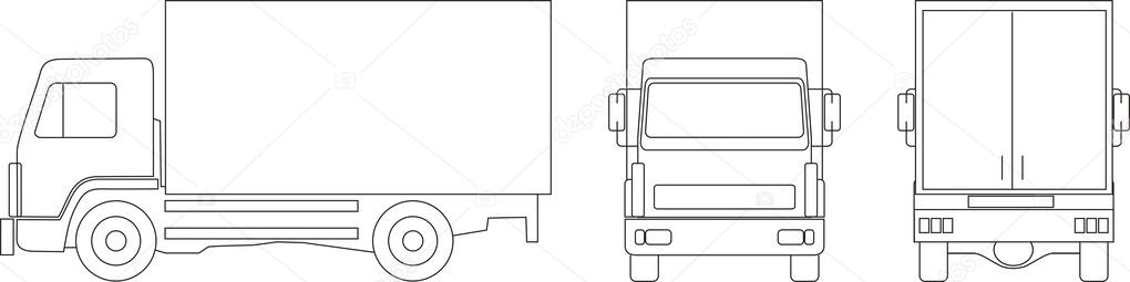 Car back outline Vector Art Stock Images | Depositphotos