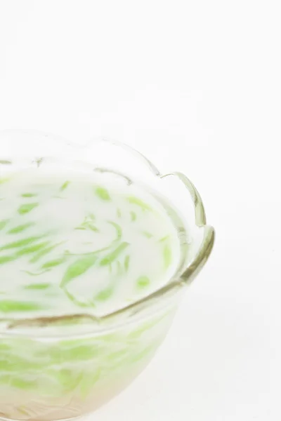 Cendol dessert of Thailand on white paper background Stock Photo by ...