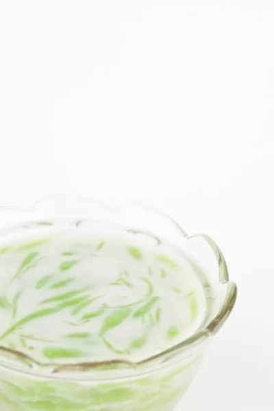 Cendol dessert of Thailand on white paper background Stock Photo by ...