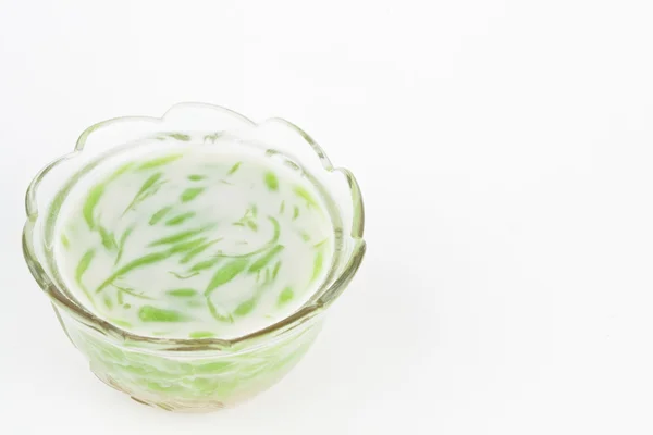 Cendol dessert of Thailand on white paper background Stock Photo by ...