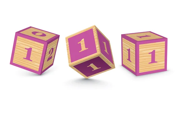 Bloques de alfabeto de madera imágenes de stock de arte vectorial ...