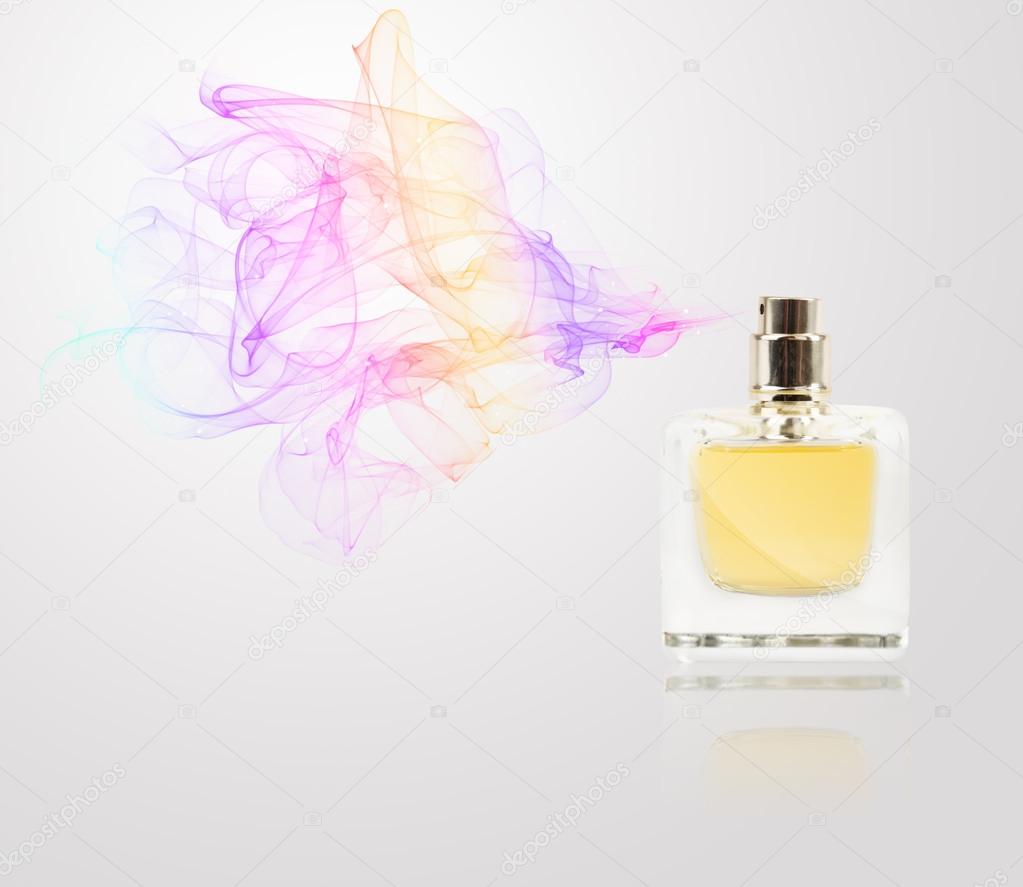 Perfume Bottle Drawing Spraying