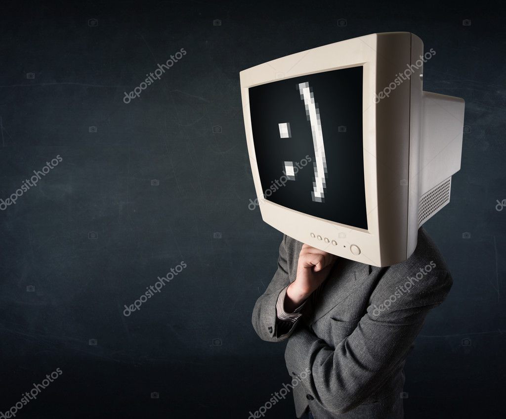 Computer Monitor Head