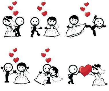 Stick Figure Bridesmaid