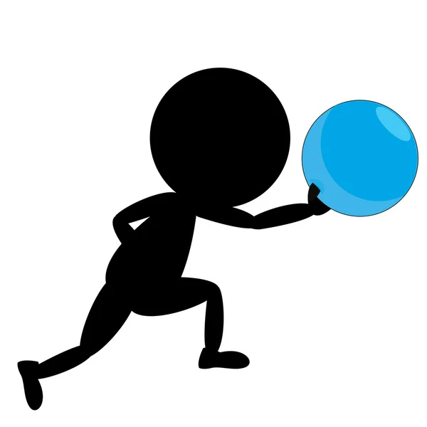 Stick figure sports Stock Vector Image by ©glossygirl21 #12458521