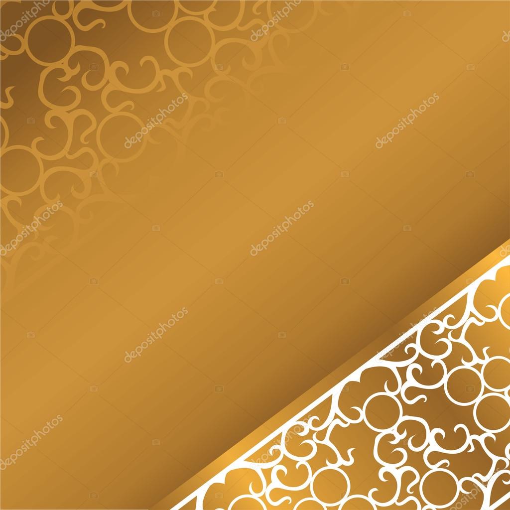 Gold background with curves Stock Vector Image by ©glossygirl21 #38569983