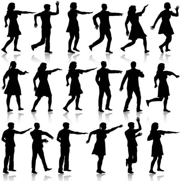 100,000 People shadow Vector Images | Depositphotos