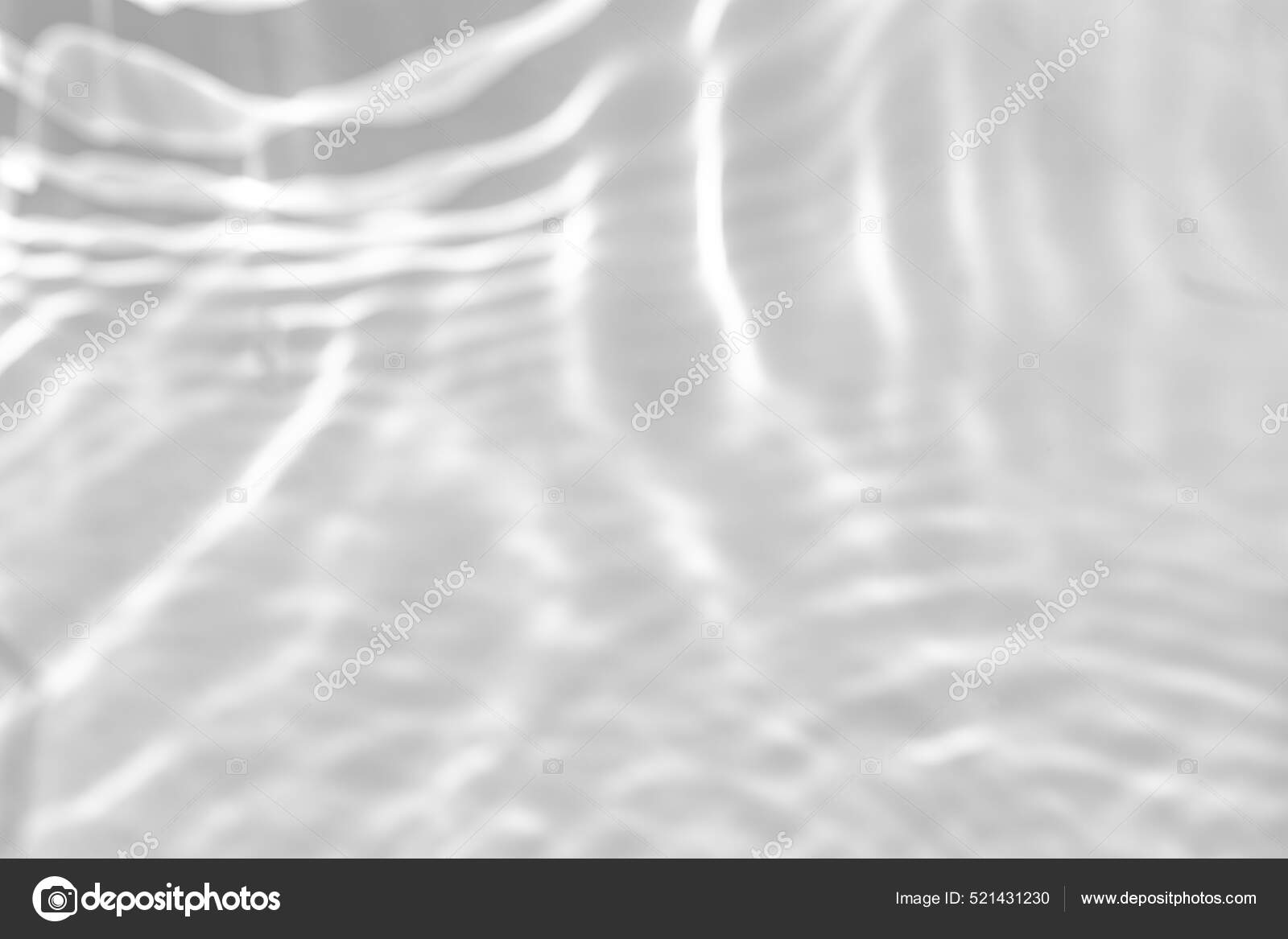 Blurred shadow and light caustic effect on a white wall Stock Photo by ...