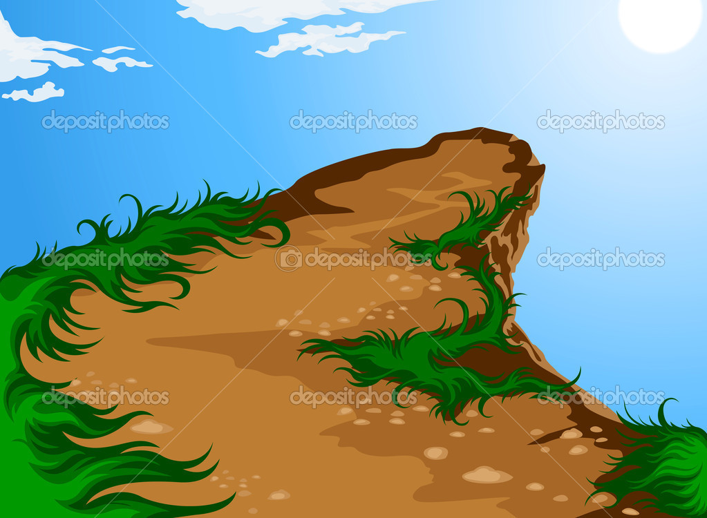 Hilltop nature Stock Vector Image by ©mapichai #27739585