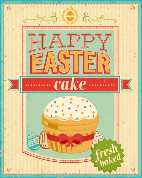 Vintage Cakes Poster. Stock Vector Image by ©aviany #24114761