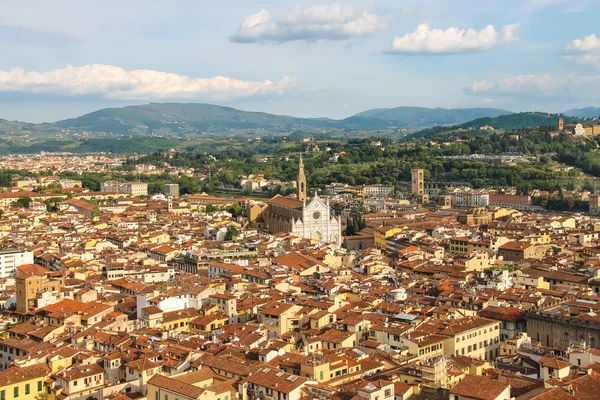 Top view of the historic center of Florence, Italy – Stock Editorial ...