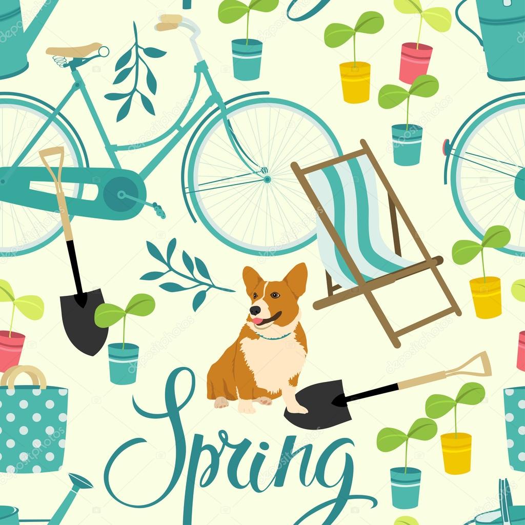 Spring illustration Stock Vector Image by ©Nenilkime #31628691