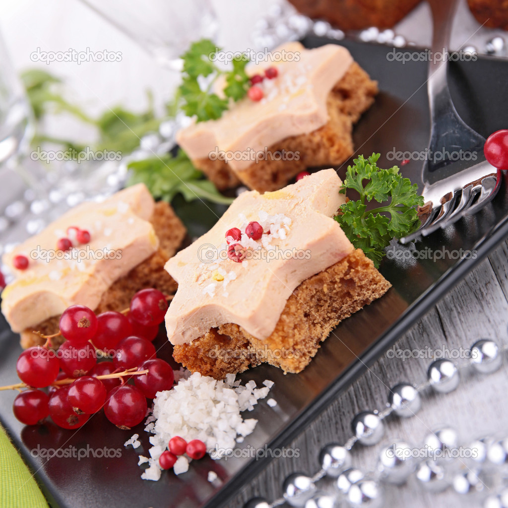 Finger food, star shape canape Stock Photo by ©studioM 34879967