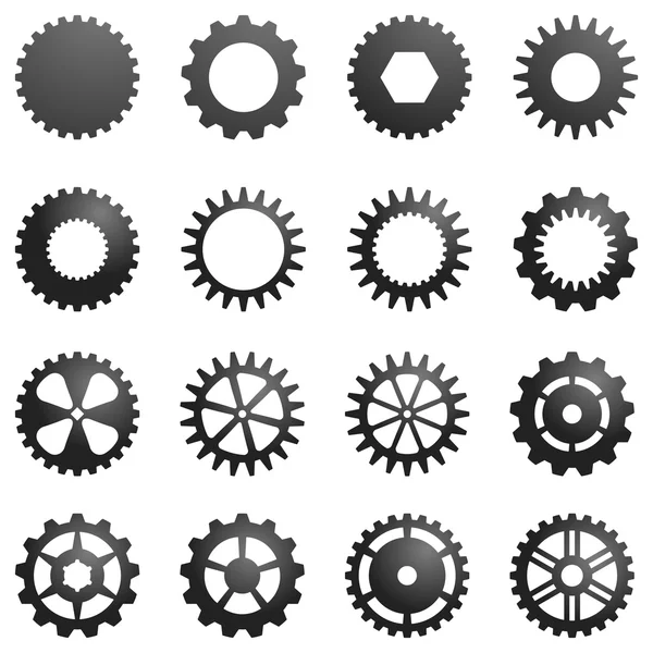 Vector materials (circular saw, tooth wheels, screws) — Stock Vector ...