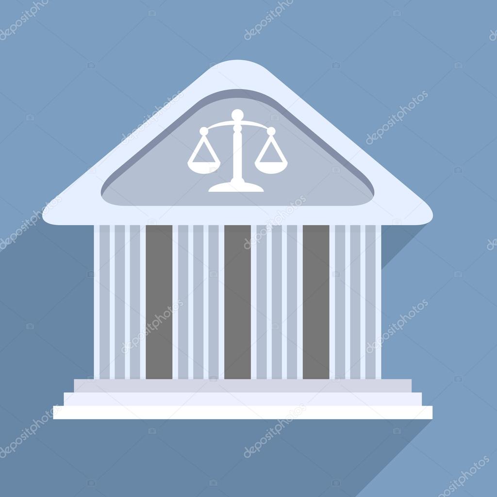Tribunal de Justicia Vector de stock #45699519 de ©unkreatives