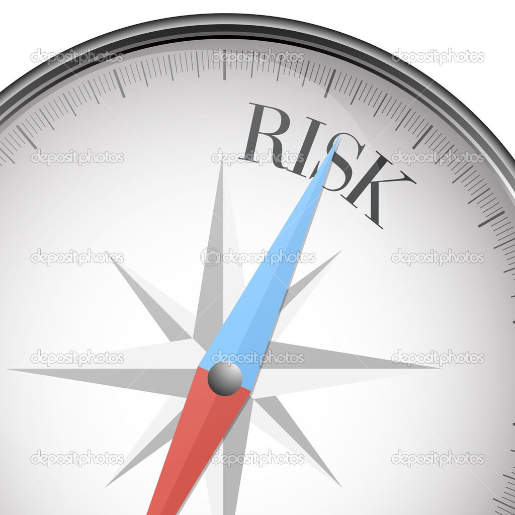 Compass risk Stock Vector Image by ©unkreatives #51116343