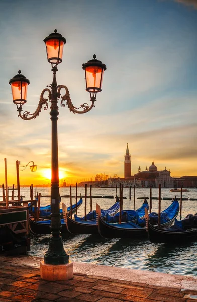 Gondolas floating in the Grand Canal — Stock Photo © AndreyKr #17931475