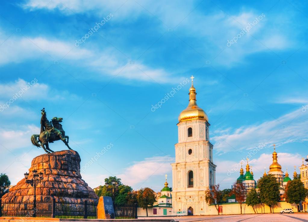St. Sofia monastery in Kiev, Ukraine Stock Photo by ©AndreyKr 21761899