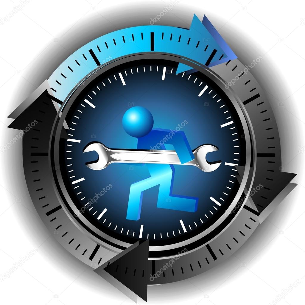 Button tech support — Stock Photo © art1art #12871063