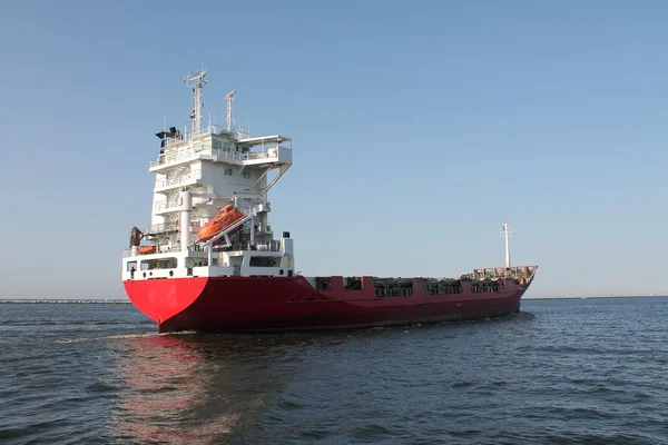 Cargo ship is in port — Stock Photo © rayisa #12304203