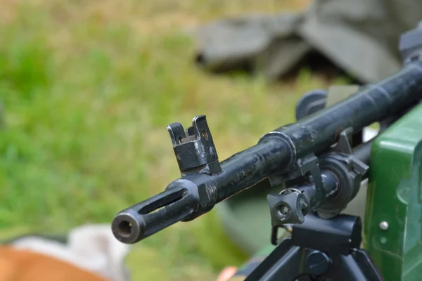 Machine gun detail - Stock Image - Everypixel