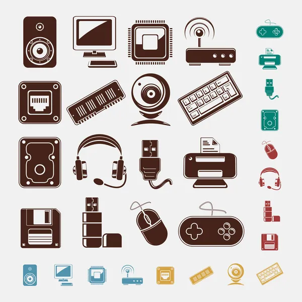 Pc accessories Vector Art Stock Images | Depositphotos