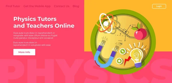 Physics tutor Vector Art Stock Images | Depositphotos