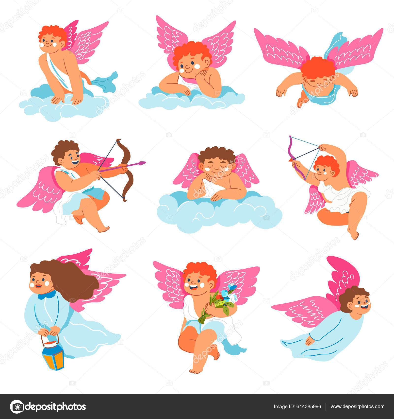 Baby Angel Flying To Heaven