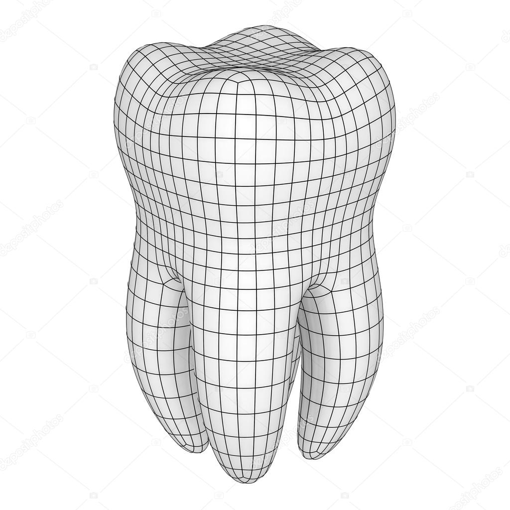 Mesh of tooth Stock Illustration by ©PirenX #17165465