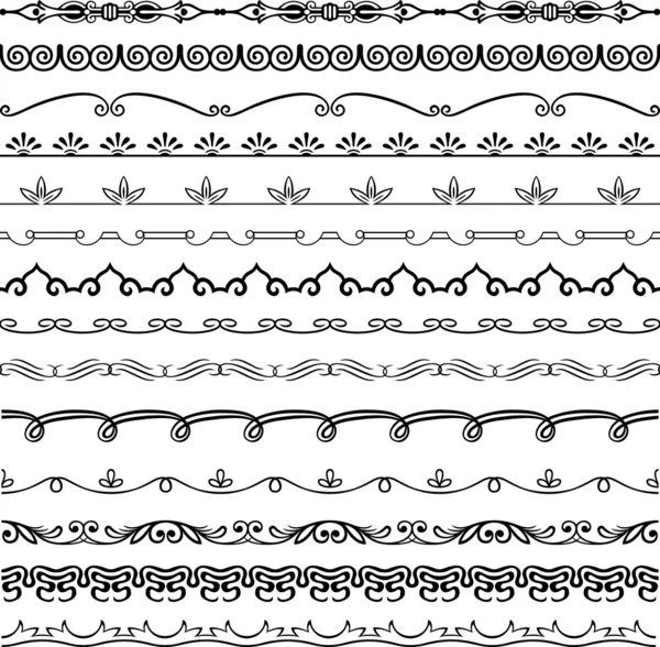 Simple Horizontal Border Designs