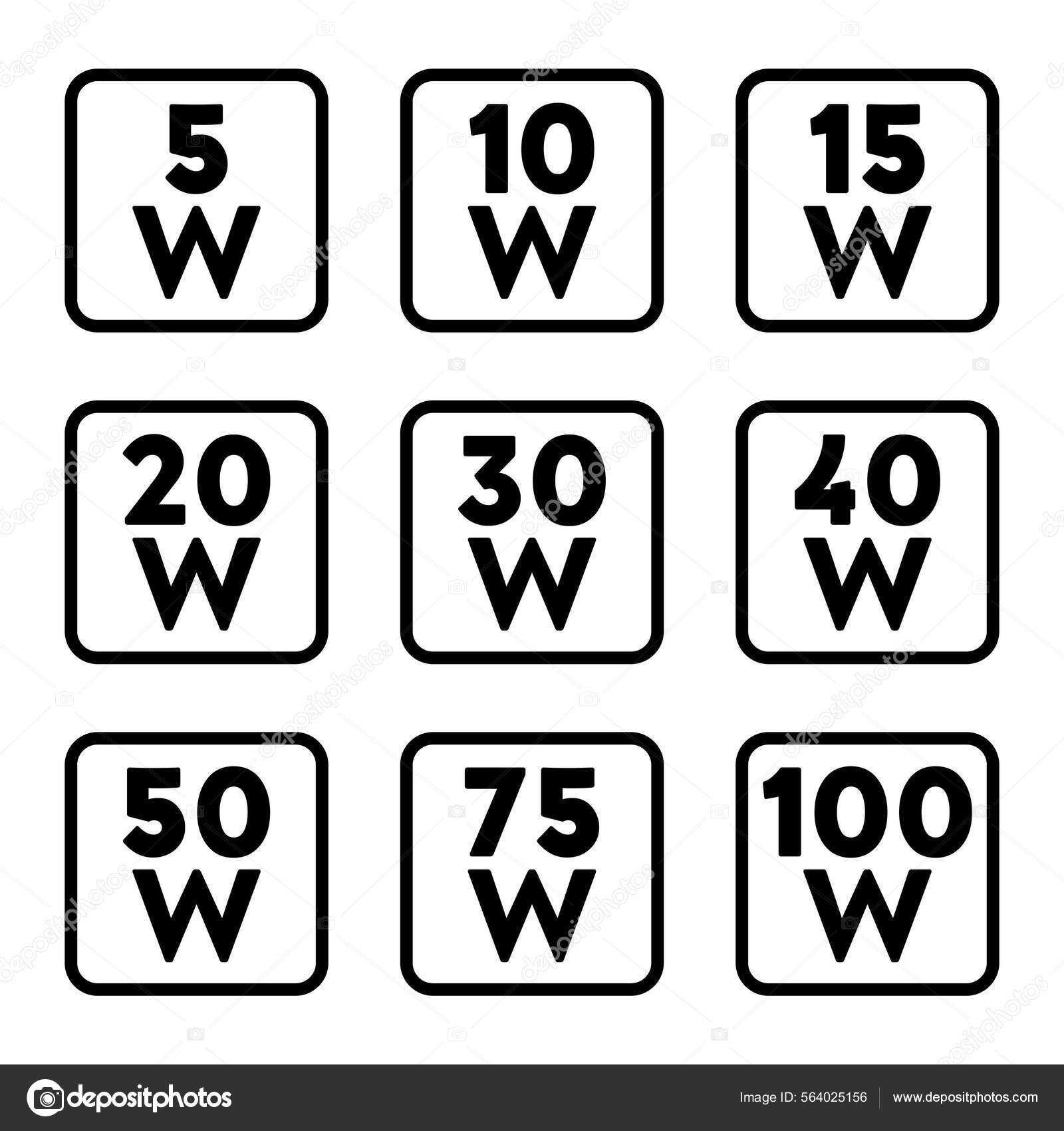 Electric Power Vector Information Sign Stock Vector by ©Den.Barbulat ...