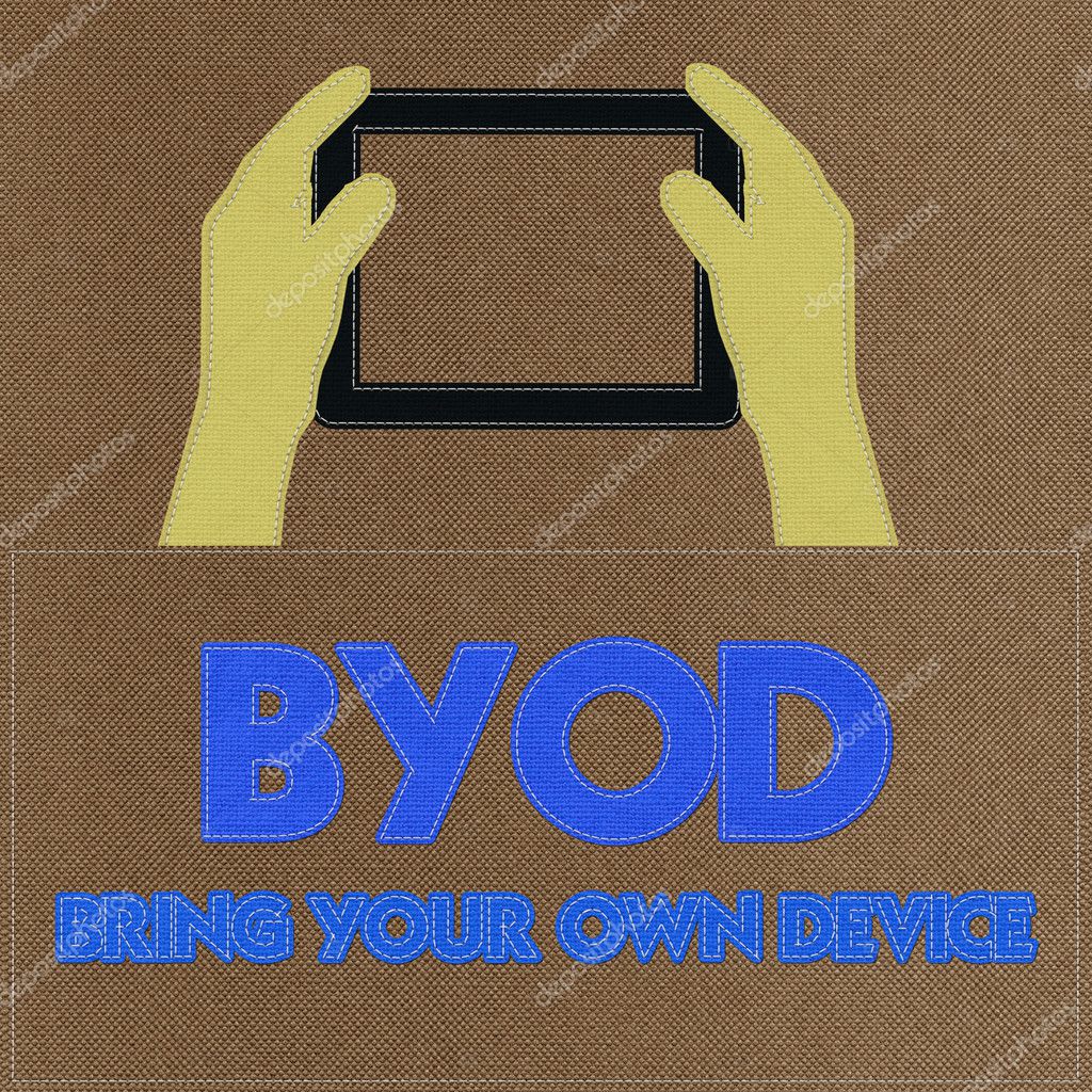 Traiga su propio concepto de dispositivo con estilo de puntada en el ...