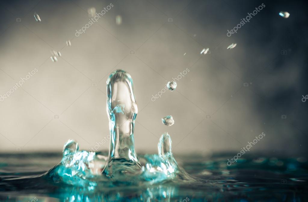 Drop splash — Stock Photo © blazeofglory #50344565