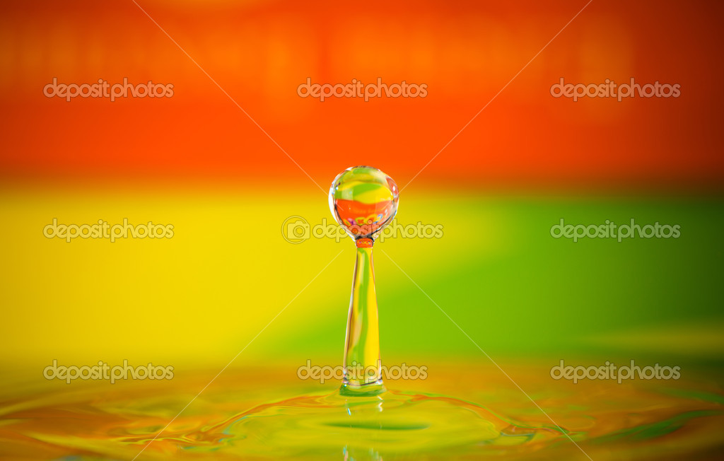 Drop splash Stock Photo by ©blazeofglory 50344951