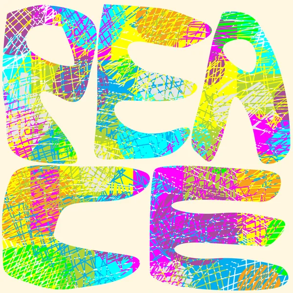 Cuatro letras imágenes de stock de arte vectorial | Depositphotos