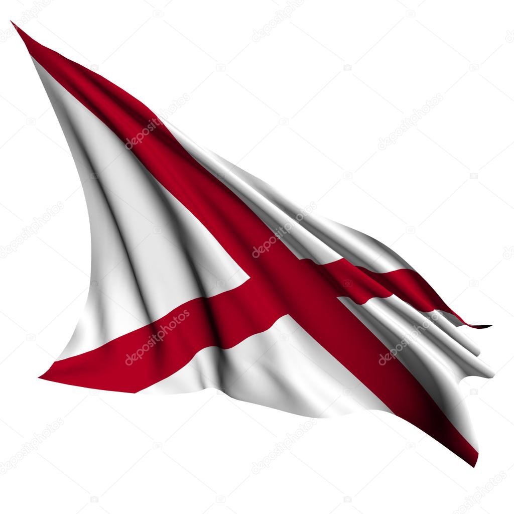 Alabama flag - USA state flags collection — Stock Photo © dicogm #12015138