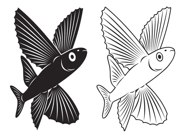 32 Coast flying fish Vector Images | Depositphotos